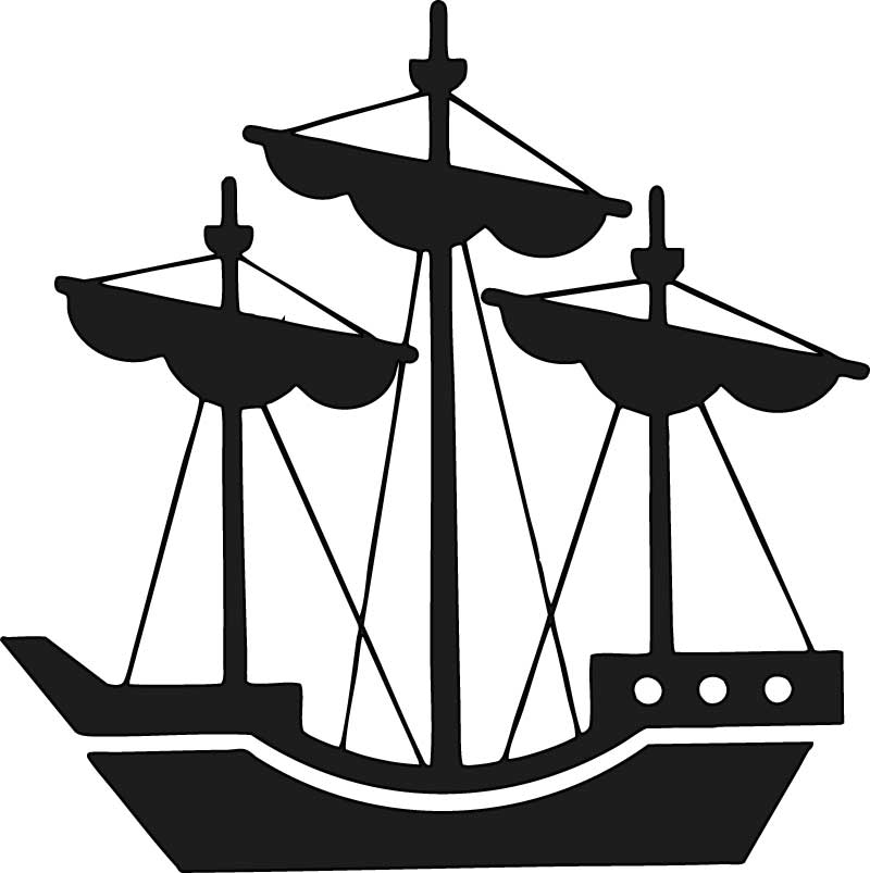 Stempel Schiff - Motiv-Stempel aus aller Welt